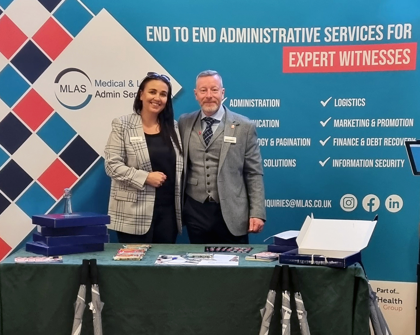 Medical and Legal Admin Services (MLAS) are Exhibiting at the 2023 Bond Solon Expert Witness ...